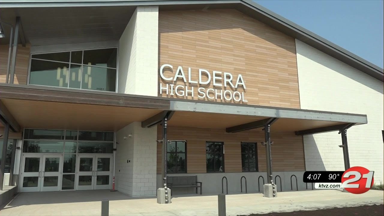 Final prep work underway for fall opening of new Caldera High School in ...