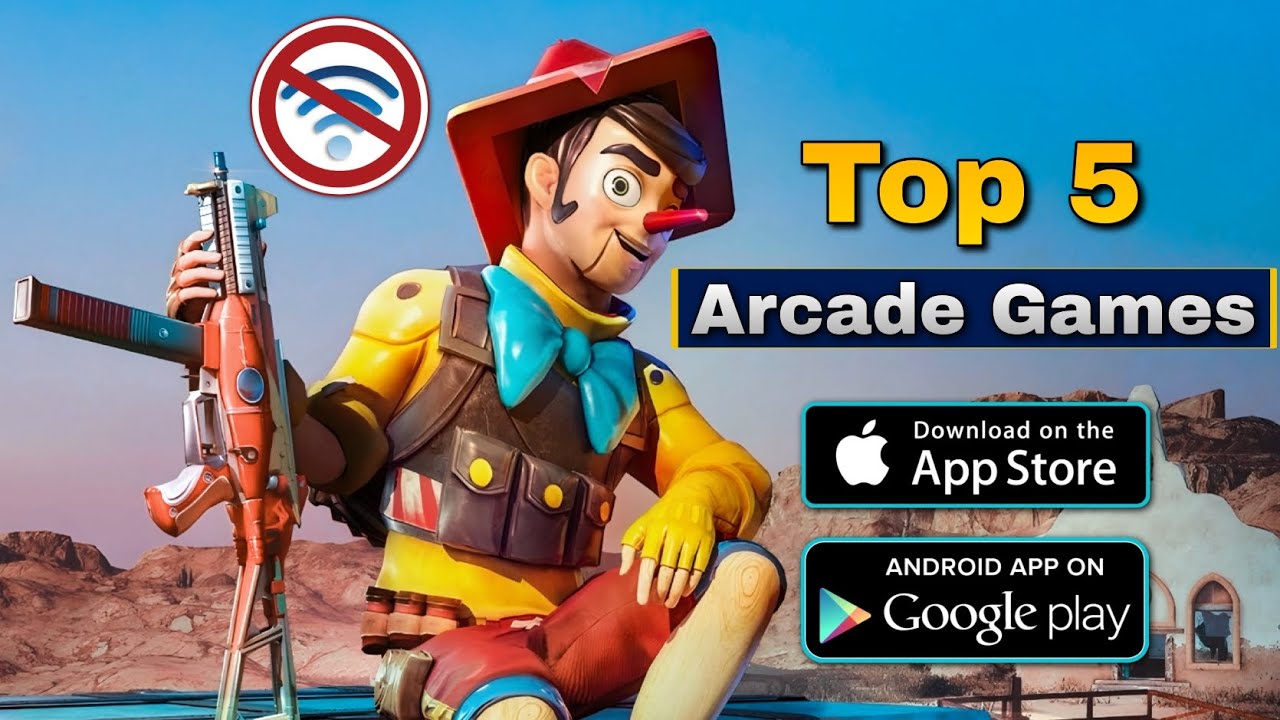 Top 5 Offline Arcade Games for Android and iOS in 2024! - YouTube