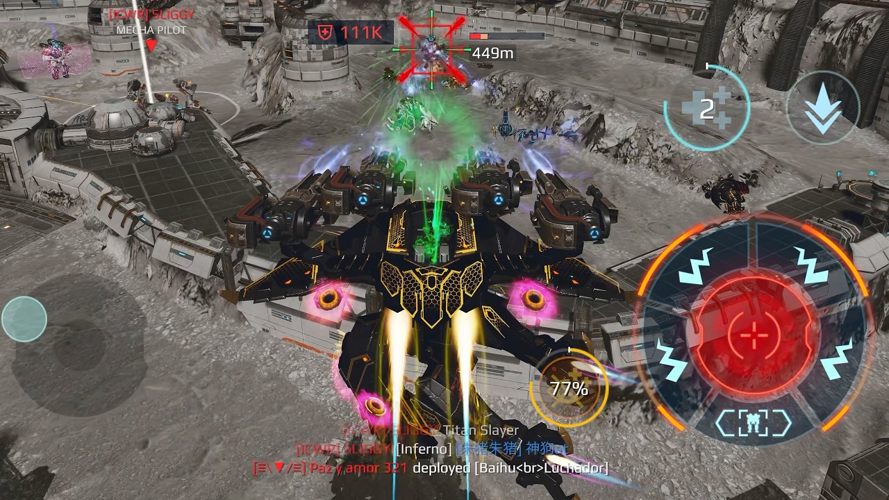 Midnight in the garden of UE Revenant and UE Ao Ming | War Robots ...