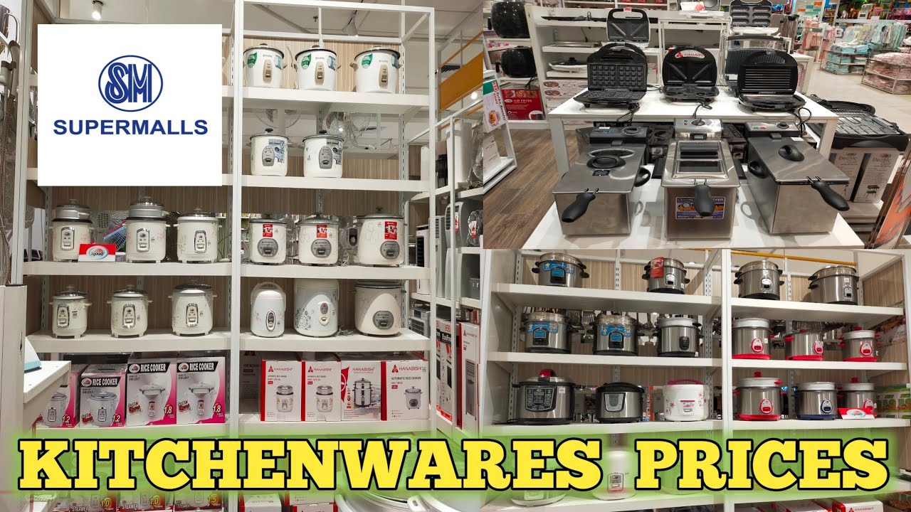 KITCHENWARES PRICES / RICE COOKER/PANCAKE MAKER/ FRYING FAN / SM ...