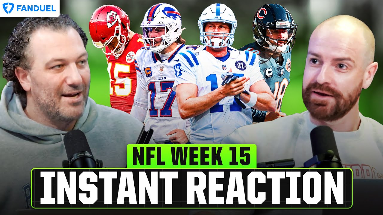 NFL Week 15 🚨 Instant Reaction 👀 - YouTube