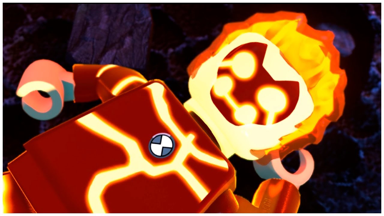 Heatblast (Ben 10) - LEGO DC Super-Villains - YouTube