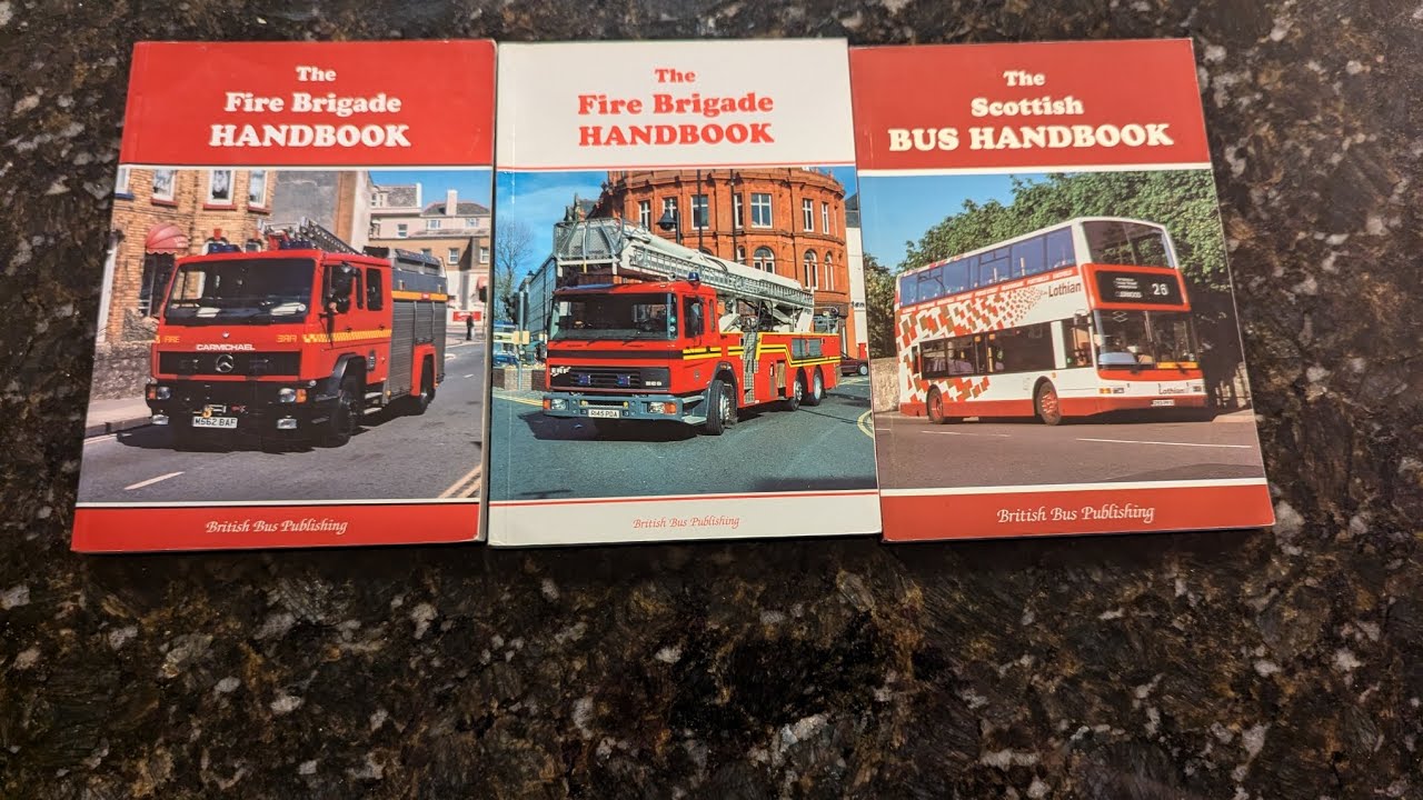 British Bus Publishing Fire Brigade & Scottish Bus Handbook - YouTube