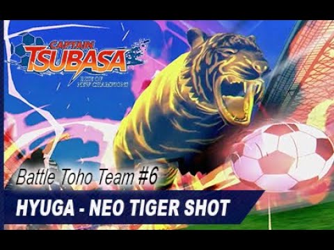 Captain Tsubasa Rise of New Champions - Hyuga/Neo Tiger Shot #6 # ...