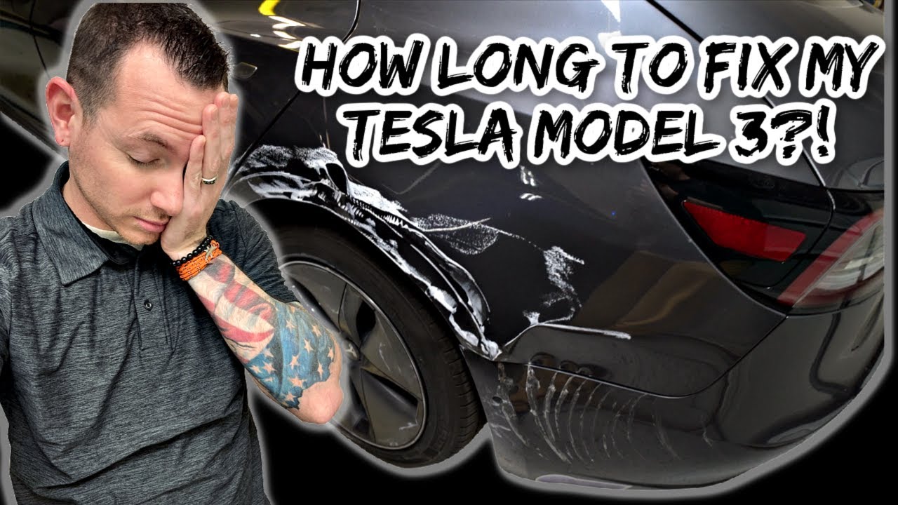 How Long To Fix My Tesla Model 3?! - YouTube