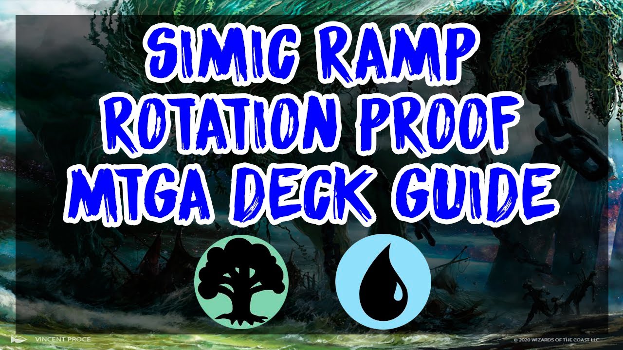 Simic Ramp Rotation Proof - MTG ARENE Deck Guide - YouTube