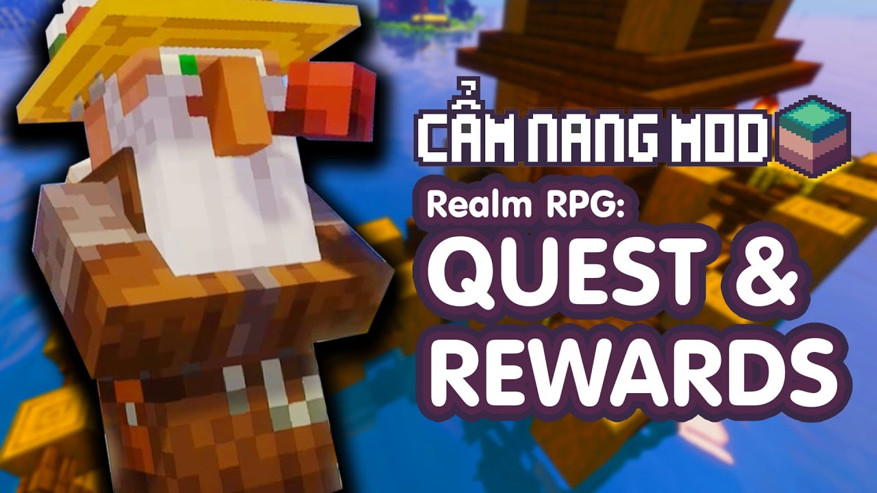Cẩm nang Mod Minecraft - Realm RPG: Quests & Rewards! (1.20.1 Forge) - YouTube