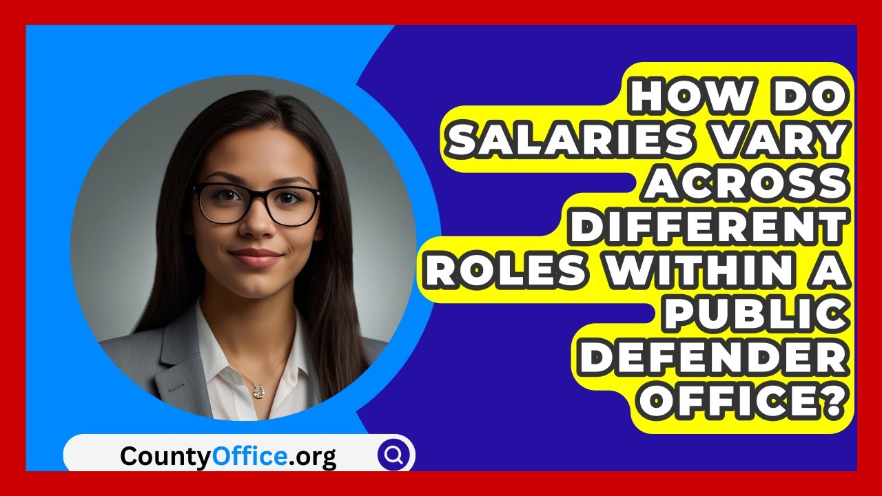 How Do Salaries Vary Across Different Roles Within A Public Defender ...