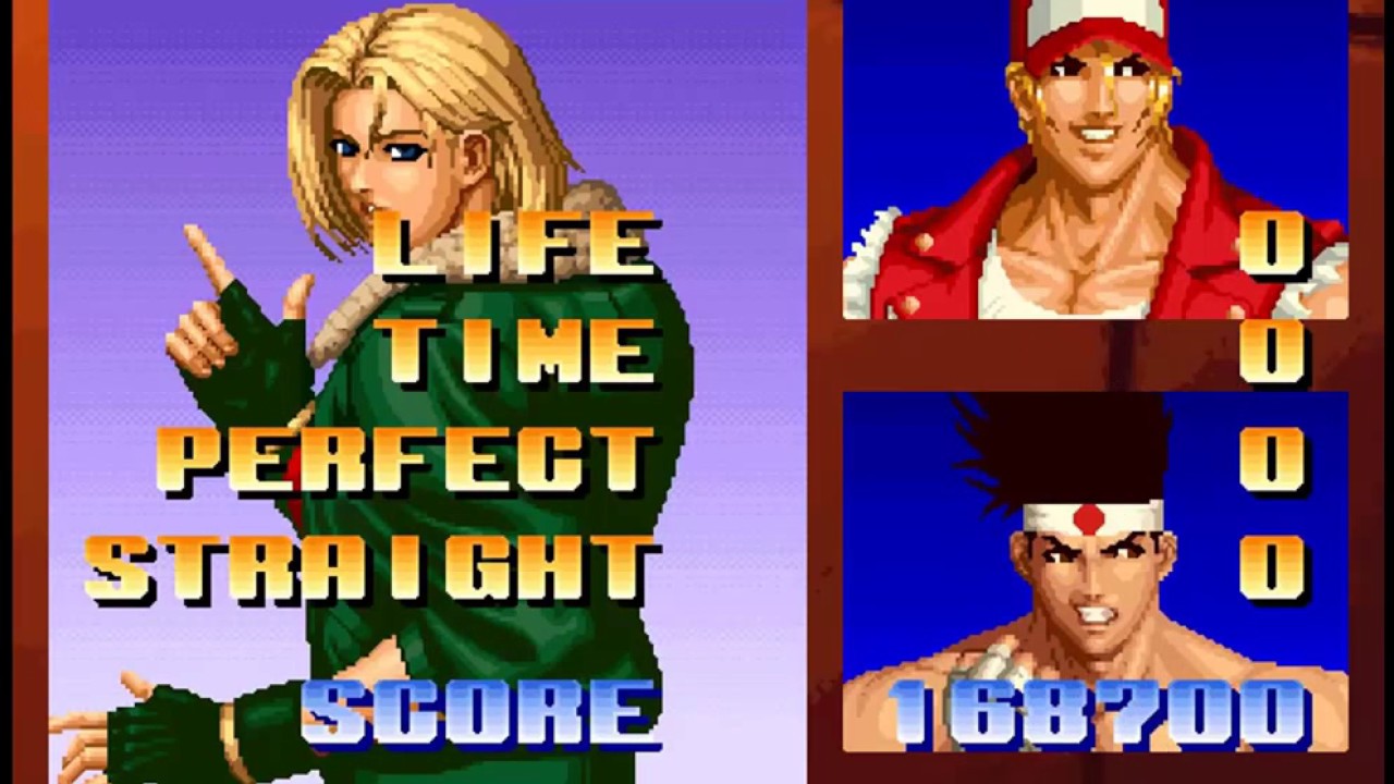 KOF 97 Secret Team Terry, Blue, Joe (Secret Ending, Gameplay ...