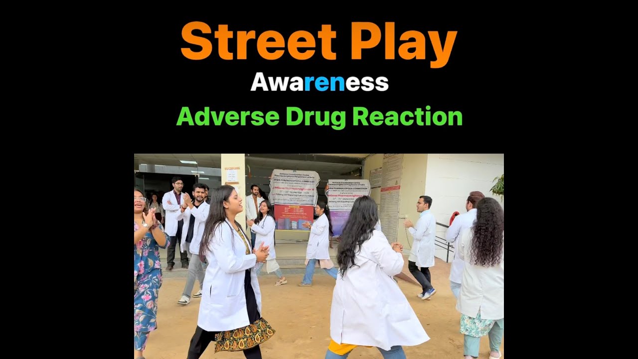 Street Play for awareness of Adverse Drug Reaction - YouTube