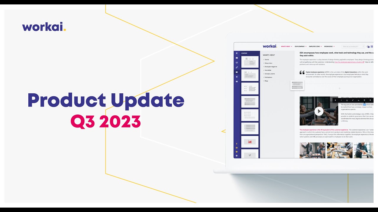 Workai Platform - Latest Product Update 2023 - YouTube