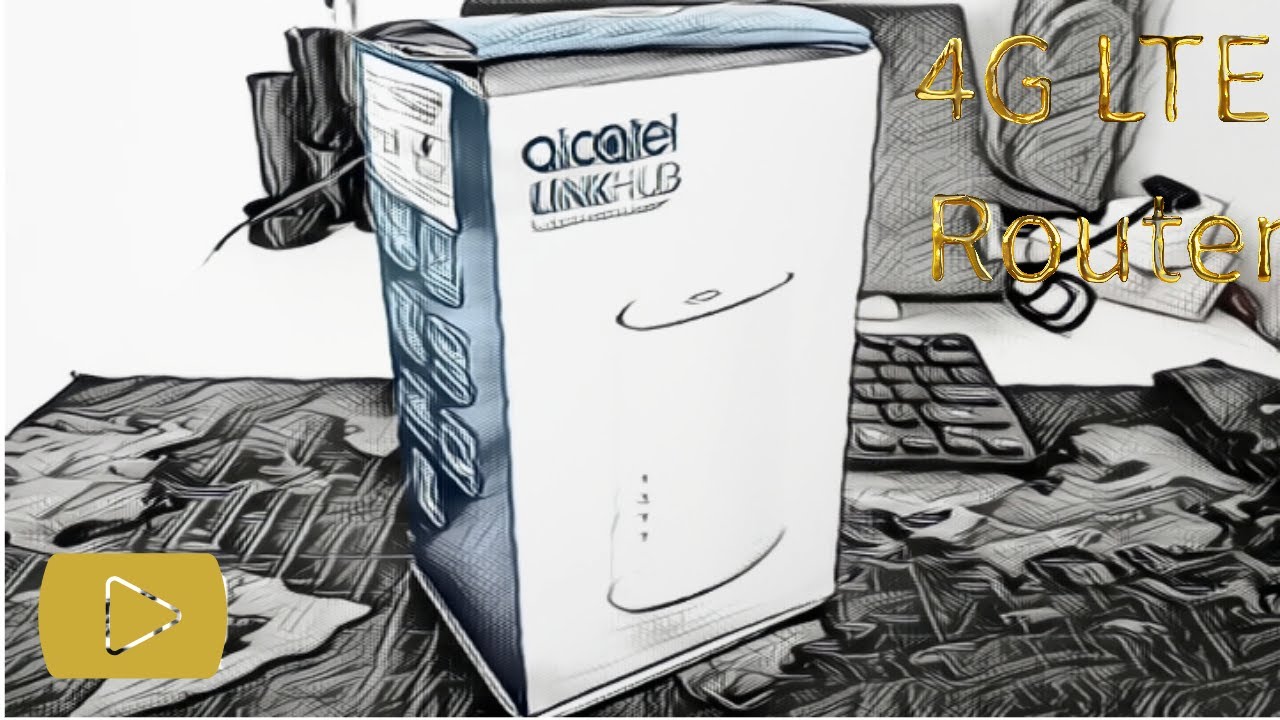 Alcatel Link Hub Router - YouTube