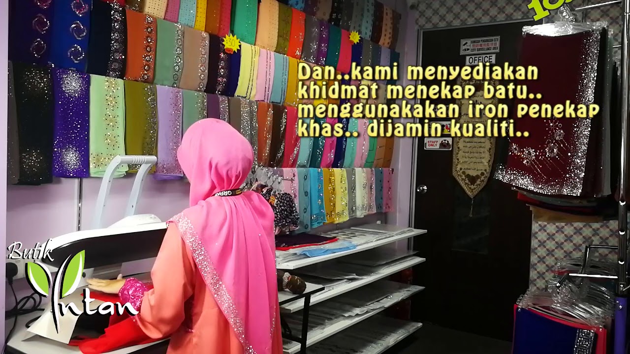 Butik Intan V2 Tudung Bawal - YouTube