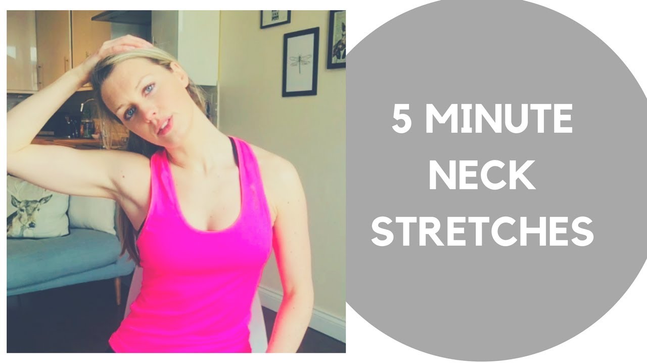 5 minute Neck Stretches - YouTube