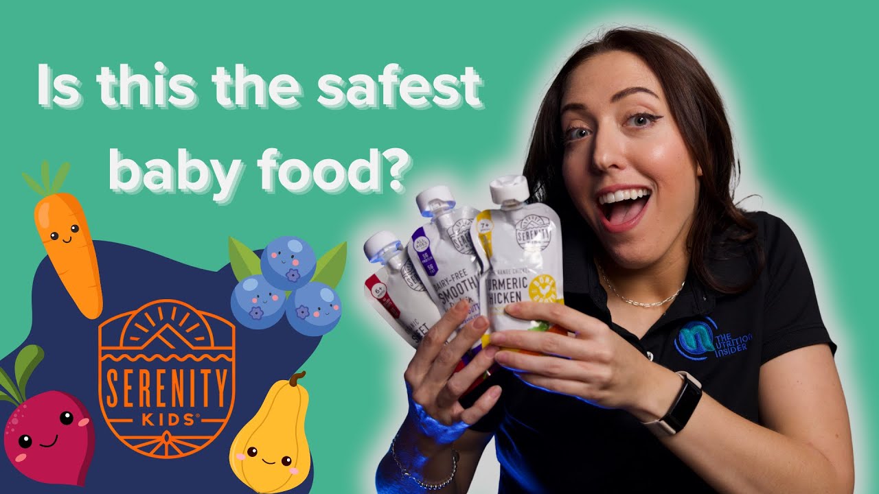 TNI Reviews Serenity Kids Baby Food Pouches - YouTube