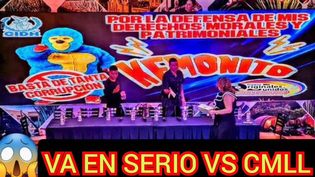 KEMONITO🔥FORMALIZA LITIGIO 🆚 CMLL POR EL PERSONAJE Y PAGO DE ...