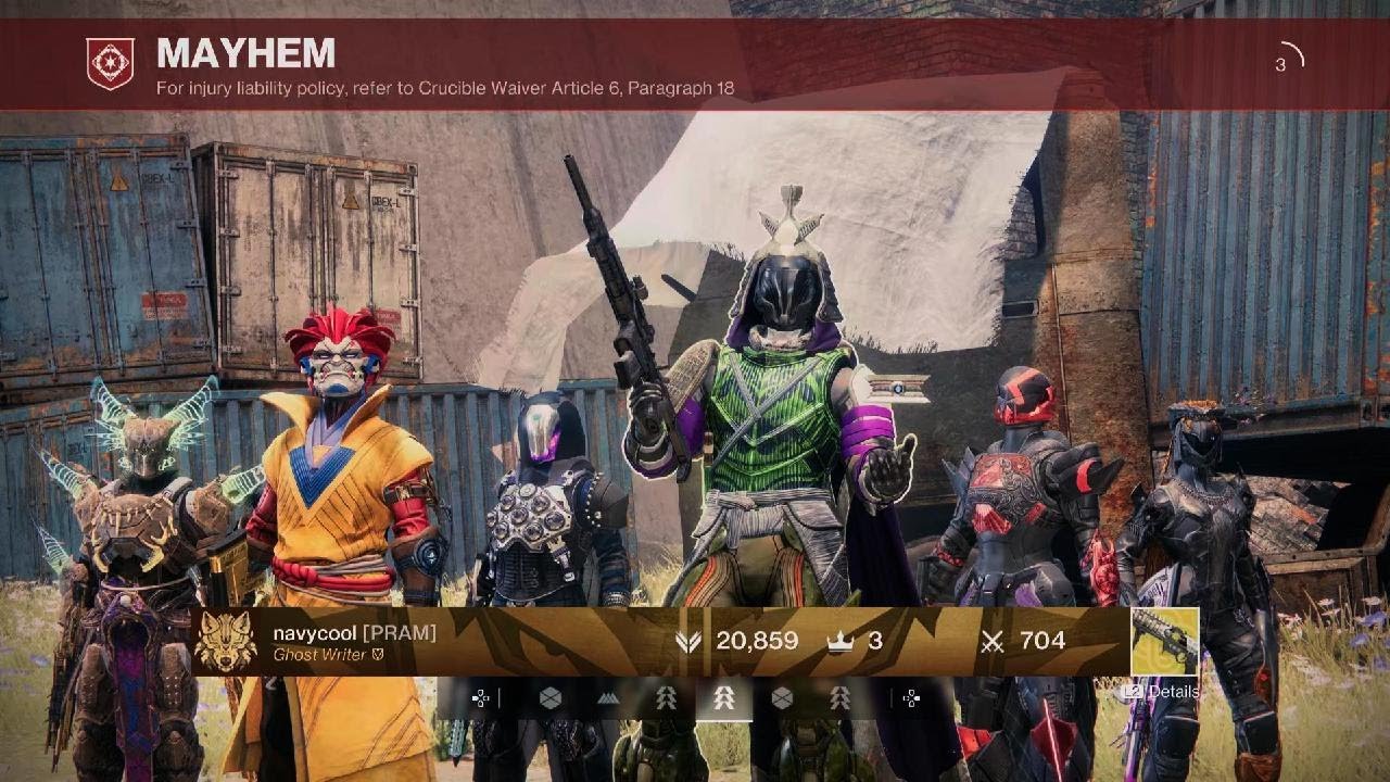 Destiny 2 - Mayhem Camping - YouTube