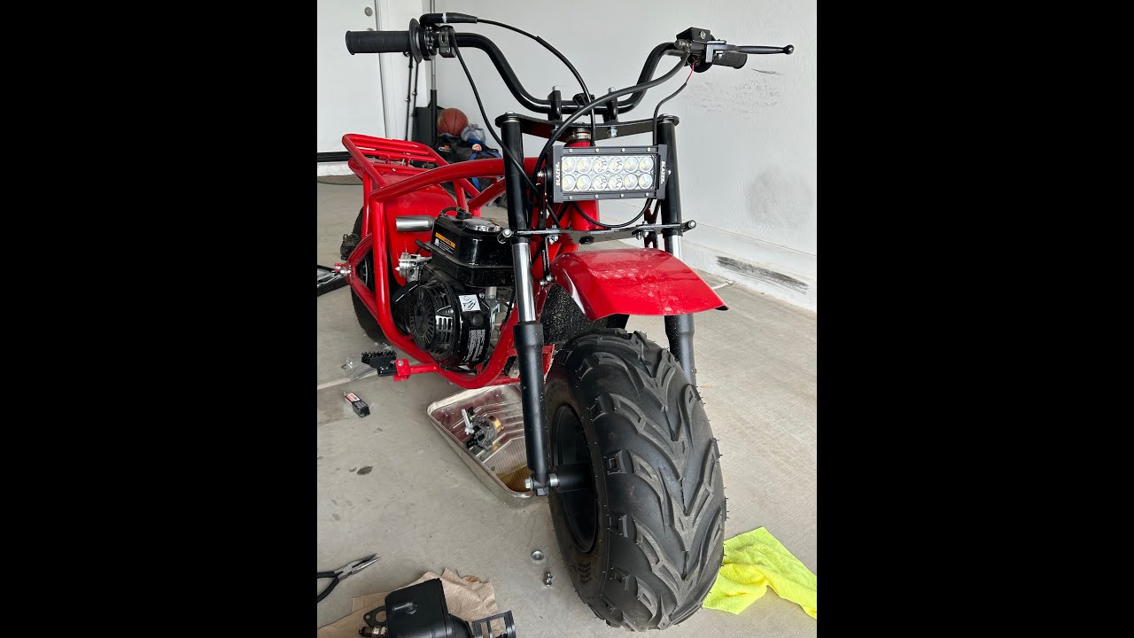 Mini Bike Mods | Coleman B200R #lifestyle #minibike #adventure - YouTube