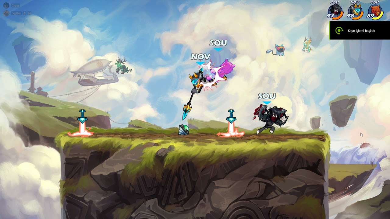Brawlhalla Orion & Nix Team Combo - YouTube