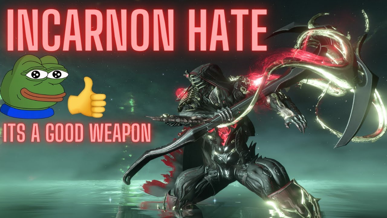 Warframe - Incarnon Hate / Explosive Melee? / Steel Path Build - YouTube