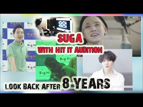 SUGA With Hit It Audition - Look Back After 8 Years [2010 - 2018] - YouTube