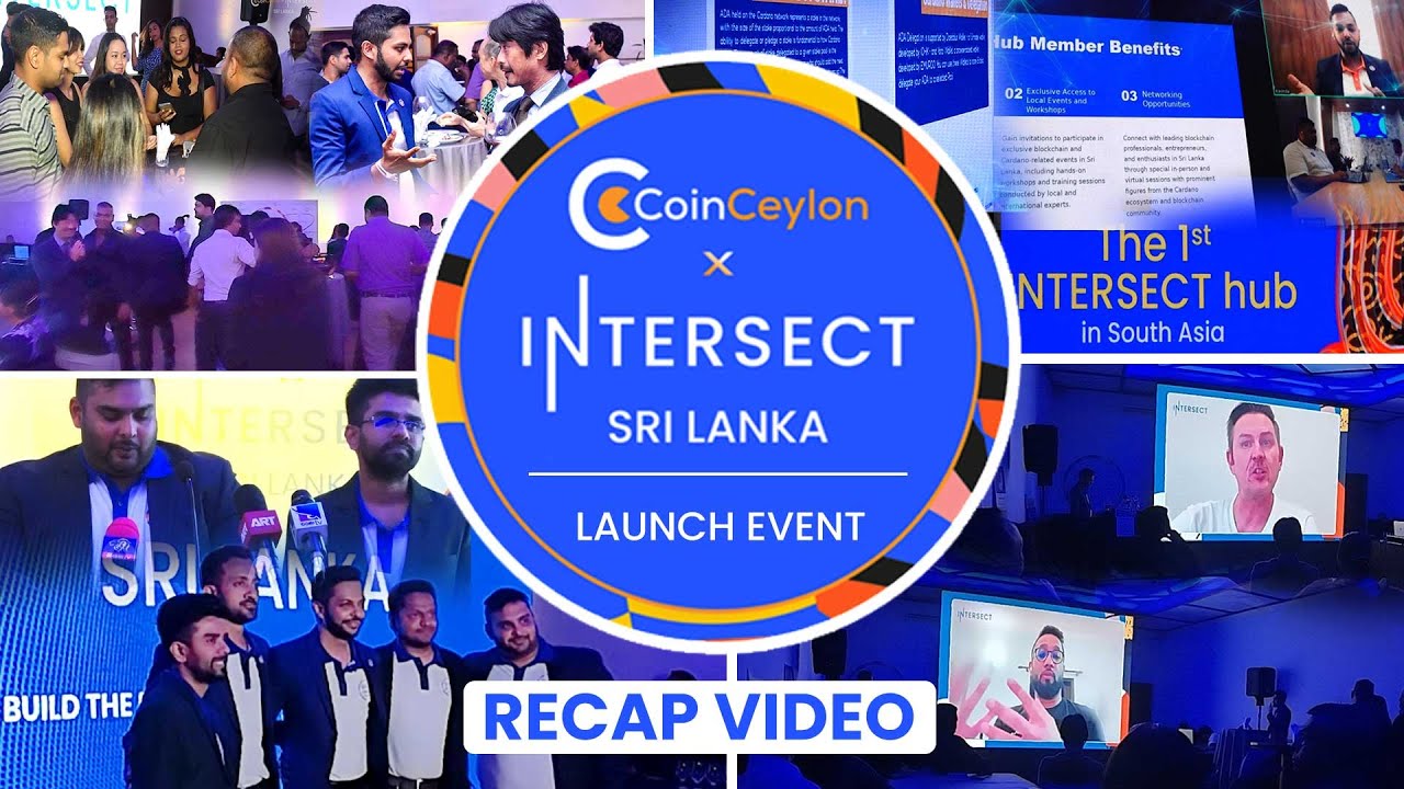CoinCeylon x Intersect Sri Lanka Launch Event - Recap Video - YouTube
