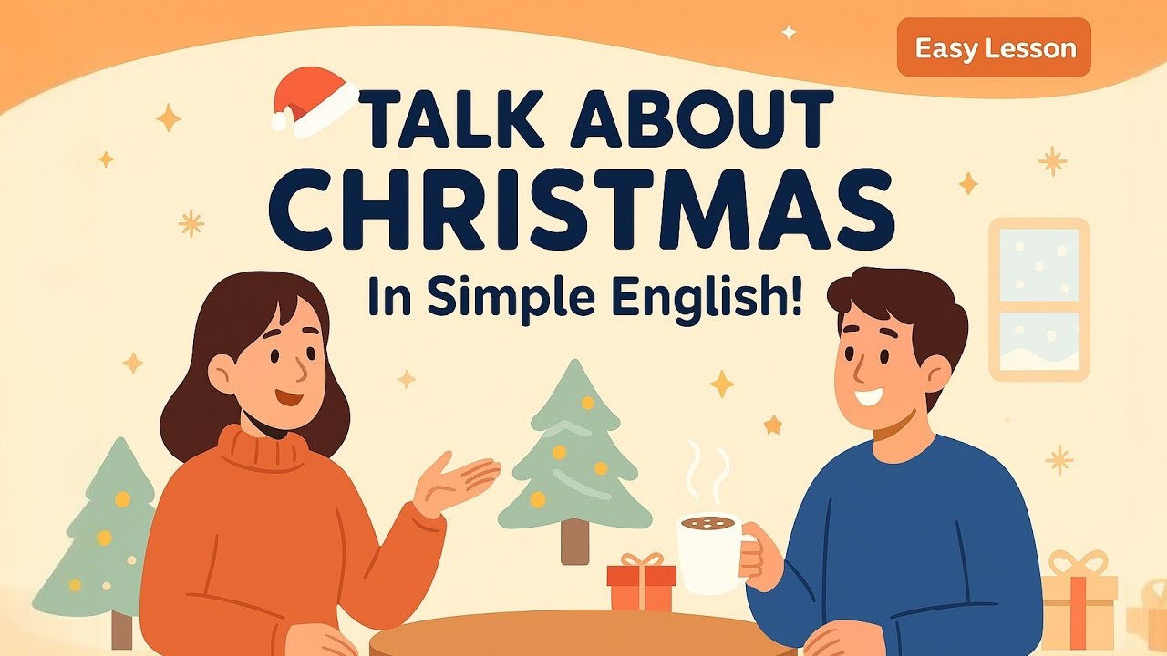 Talk About Christmas In English | Easy English conversation for ...