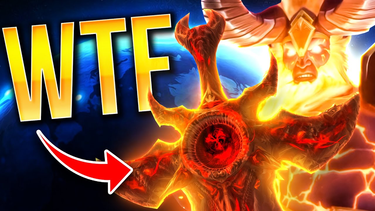 Azeroth Has A GIANT Problem: The MASSIVE Sword in Silithus - YouTube