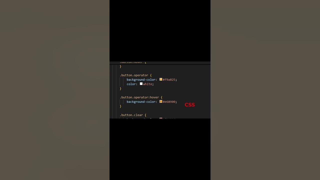 How to Build a Stylish Calculator with HTML, CSS & JavaScript | Less Code #javascript - YouTube