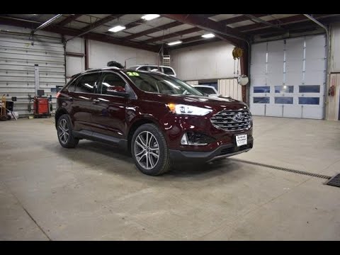 2020 Burgundy Velvet Metallic Ford Edge Titanium 4x4 FT6857 Motor Inn ...