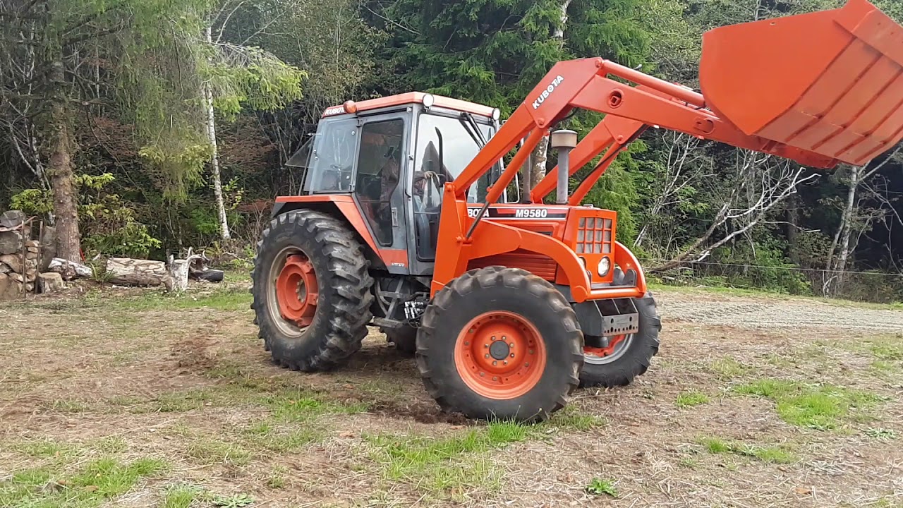 KUBOTA M9580 4X4 CURTIS TRACTOR AND MACHINE LLC - YouTube