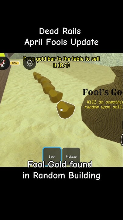 Dead Rails April Fools Update | Horse Class and Fool's Gold #roblox #deadrails - YouTube