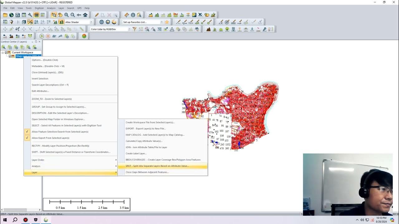 Cài đặt Global Mapper, so sánh file kmz được tạo ra từ MicroStation V8i, VietMapXM, Global ...
