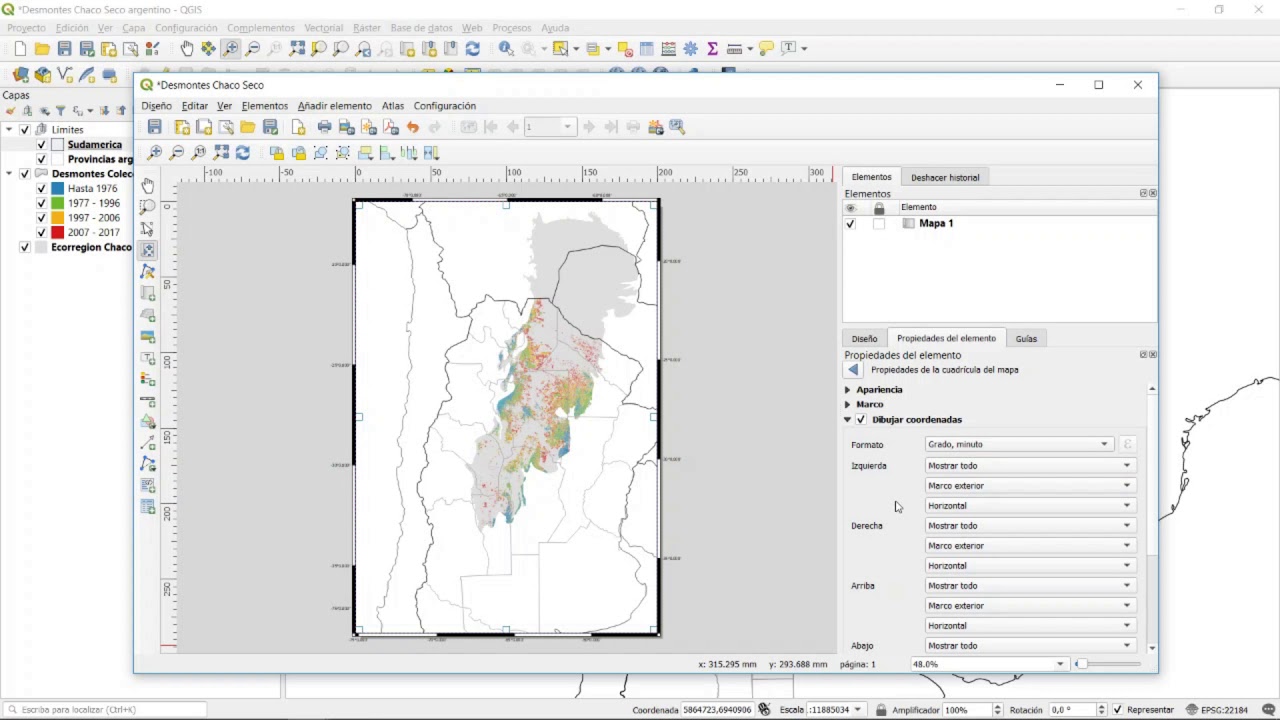 Diseño de mapas en QGIS - YouTube