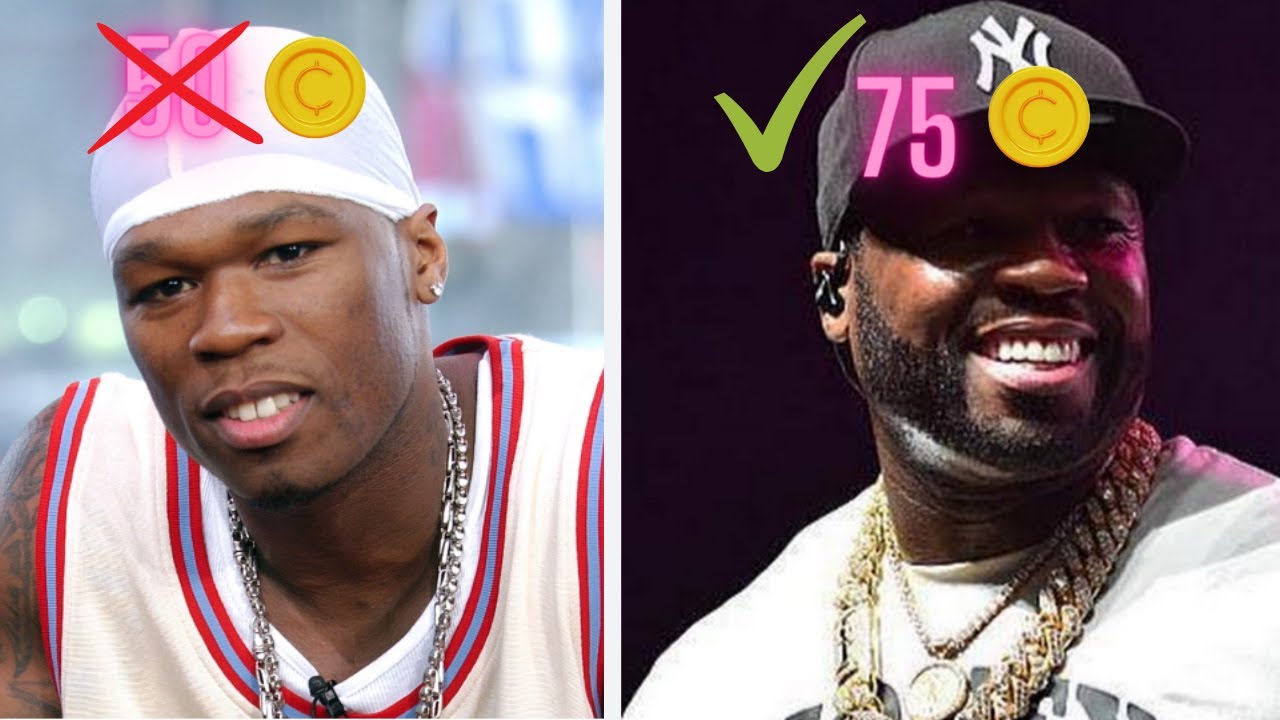 50 Cent's Financial Leap: Hoping to Become 75 Cent - YouTube
