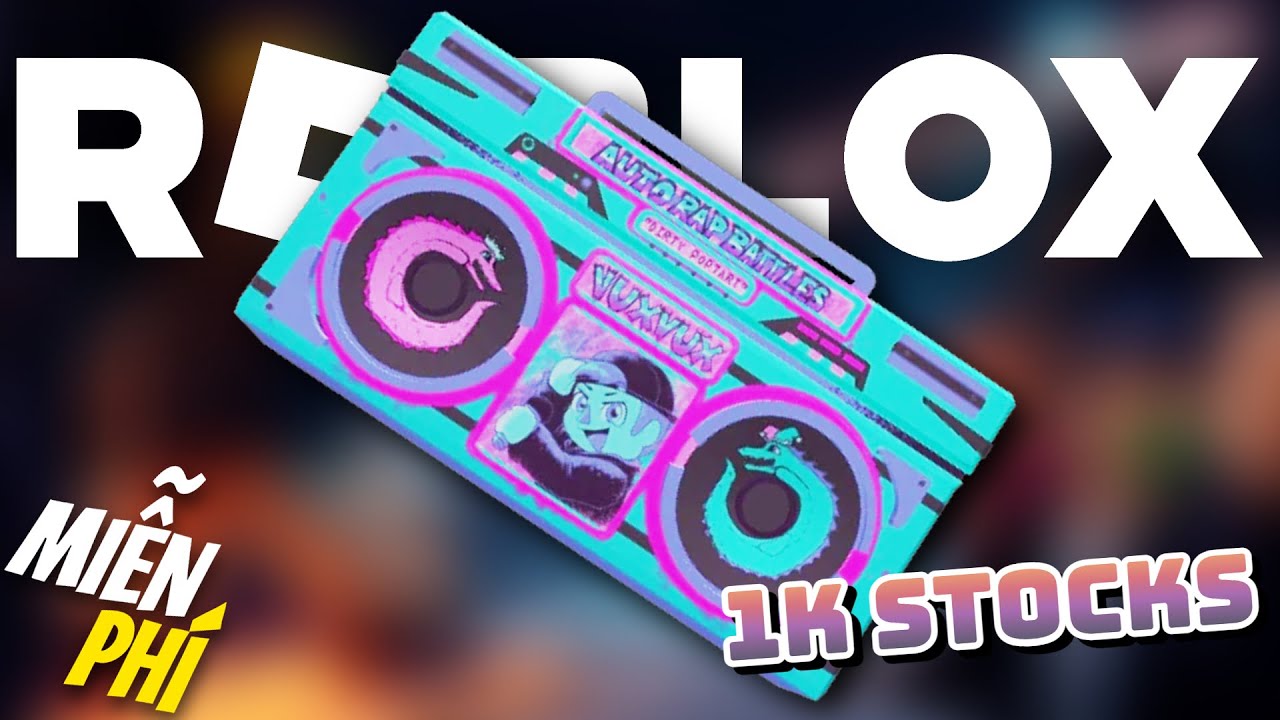 Roblox Cách lấy FREE UGC LIMITED ARB Boombox trong Auto Rap Battles ...