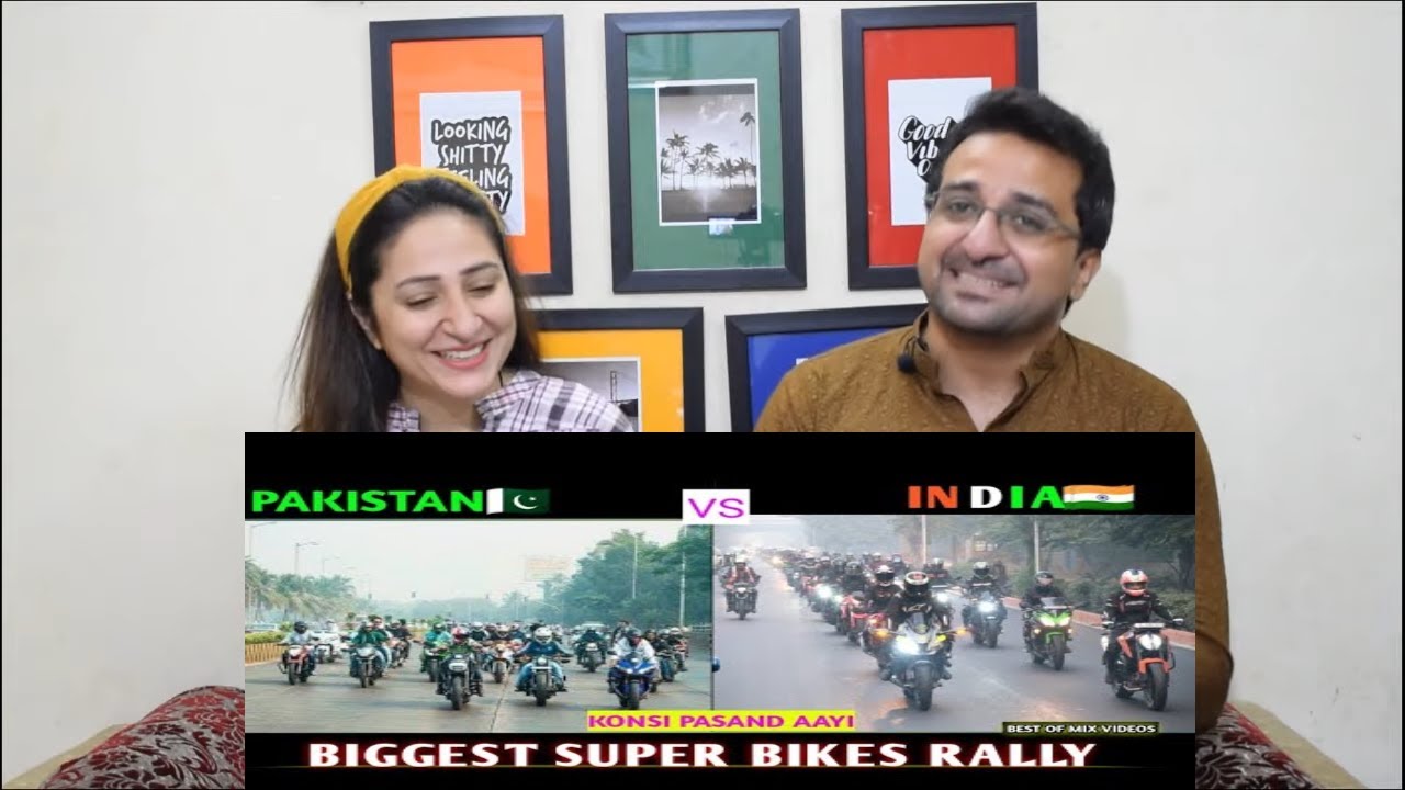 Pakistani Reacts to INDIA VS PAKISTAN SUPERBIKES BIGGEST RALLY ...