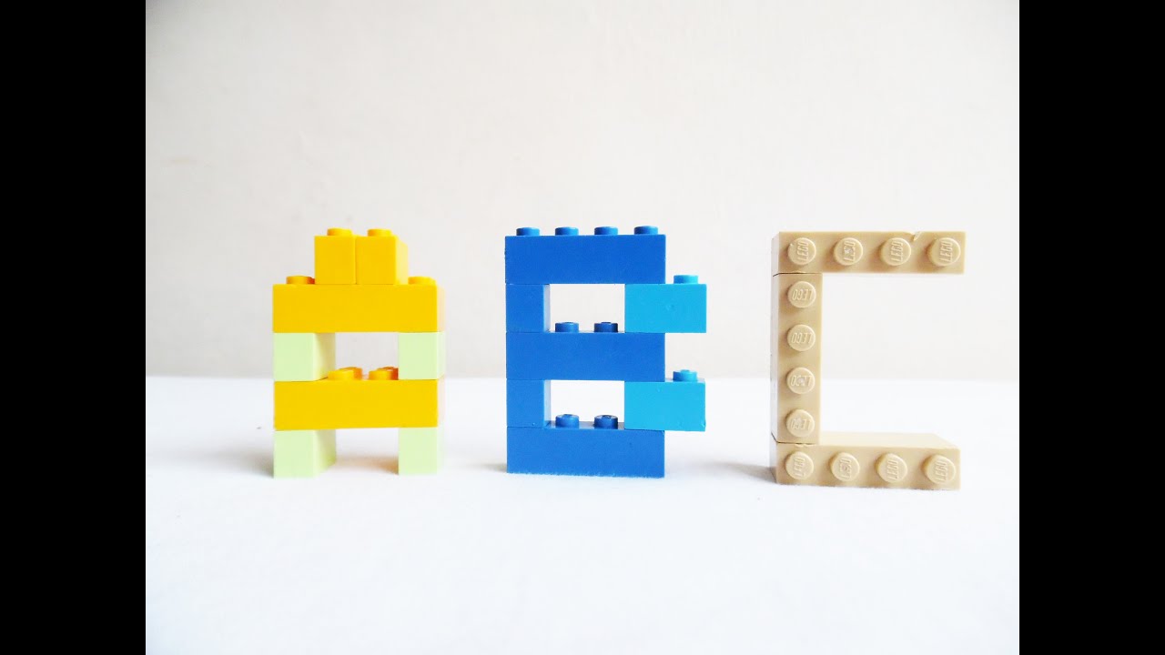 How to build lego alphabets /lego shop/lego city/lego toys/lego moc ...