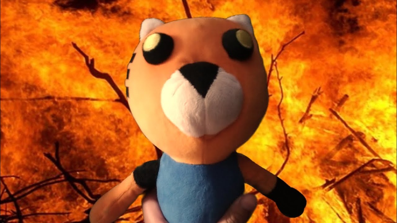 I burn my Tigry plush for a video. - YouTube