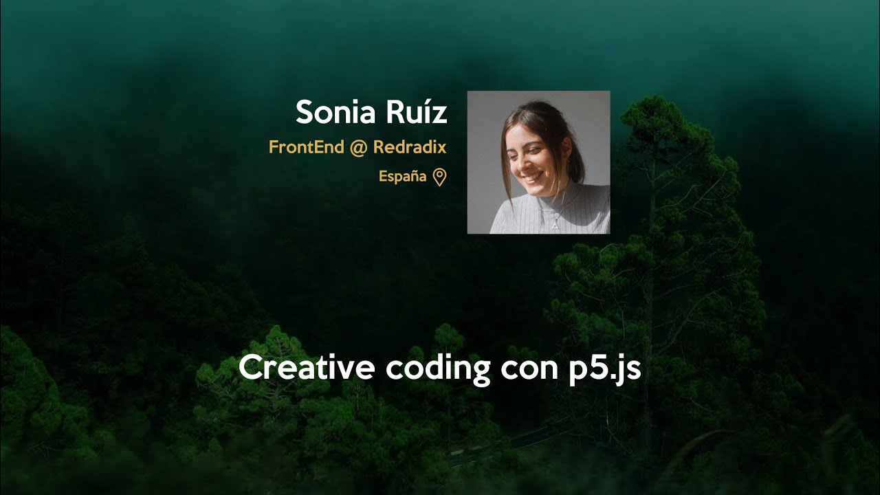 JSDay Canarias 2022 - Creative coding con p5.js - YouTube