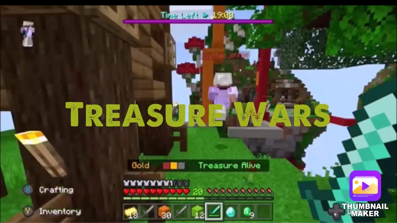 Minecraft (treasure wars) - YouTube