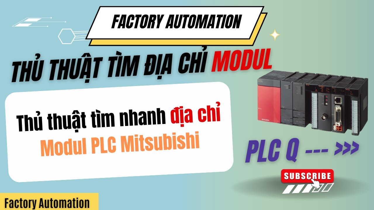 Thủ Thuật Tìm Nhanh Địa Chỉ Modul Trên PLC Mitsubishi #plc #siemens # ...
