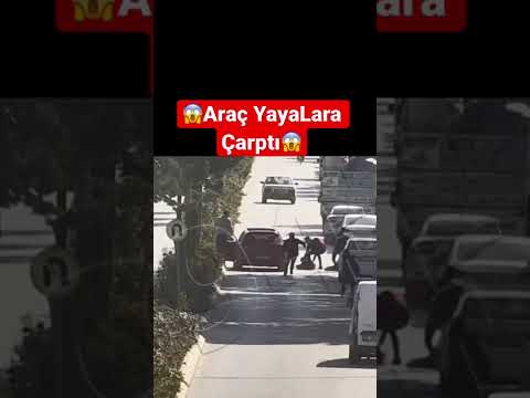 Araç YayaLara çarptı ⁉️