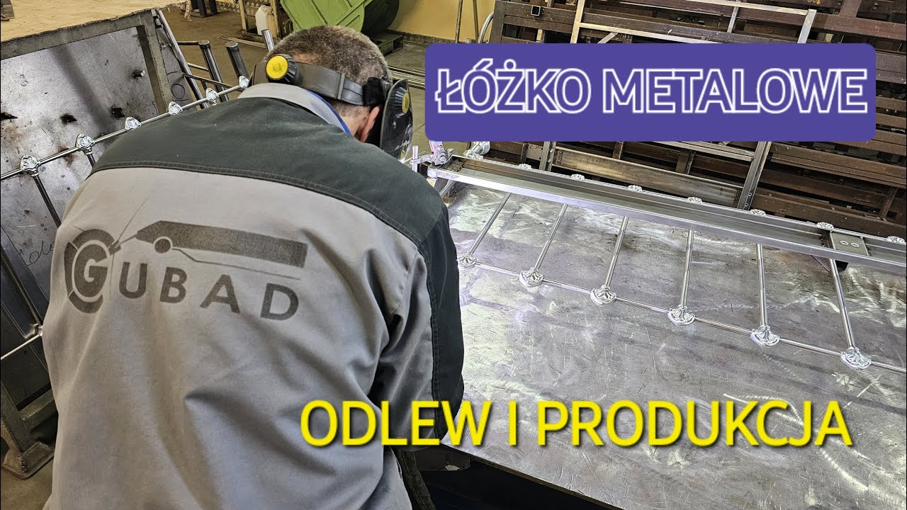 Łóżka metalowe 🛏️ Gubad - odlew metalu, jak wygląda produkcja łóżka ...