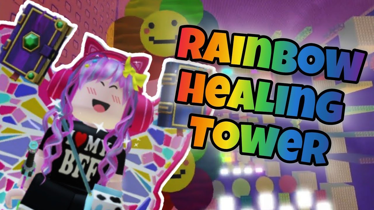 BUILD to SURVIVE in the RAINBOW HEALING TOWER!!! | ROBLOX 🌈 - YouTube