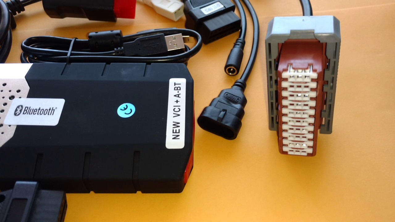 Escáner Delphi ds150 vehículos livianos y camiones - YouTube