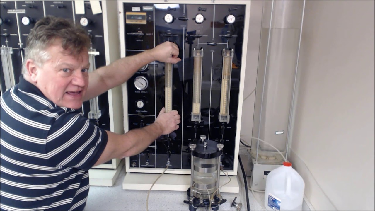 GRI GCL3 ASTM D5887, D6766 Index Flux through GCLs using Flex Wall ...