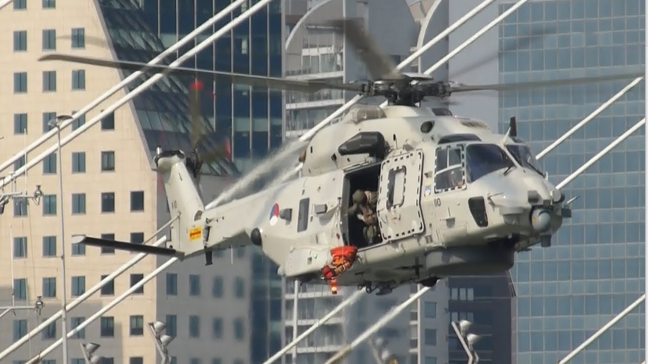 RNLAF NH90 Gevechtshelikopter Koninklijke Marine - Demostratie MEDEVAC ...