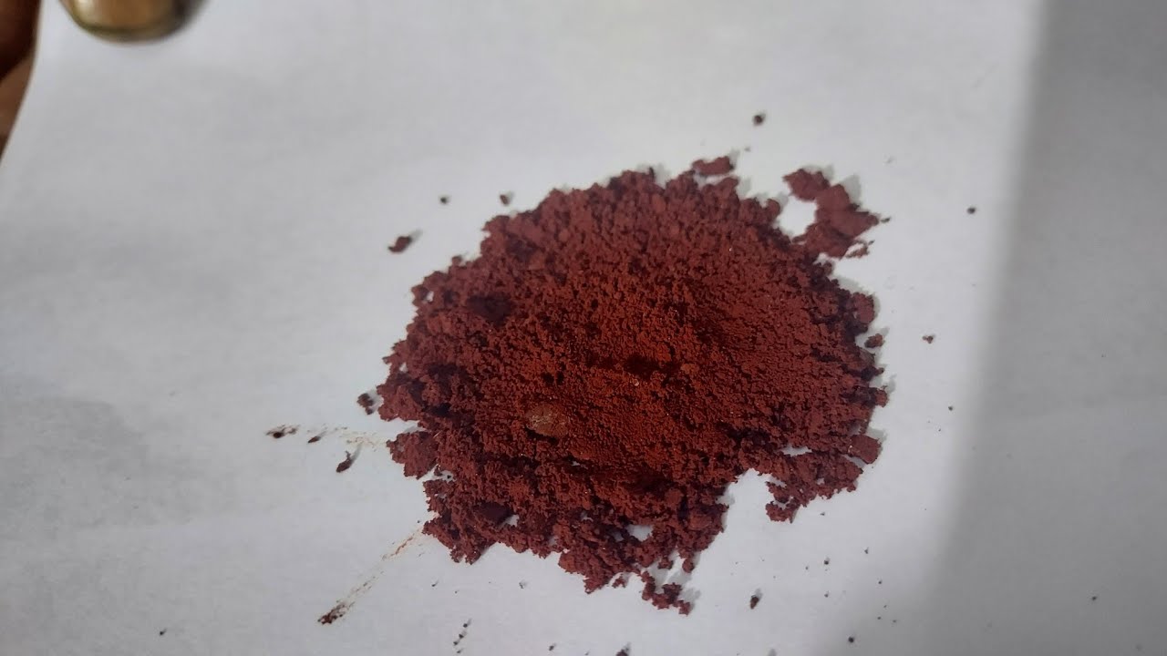 RED COPPER SULPHATE || (சிகப்பு துருசு).(PART-1) - YouTube