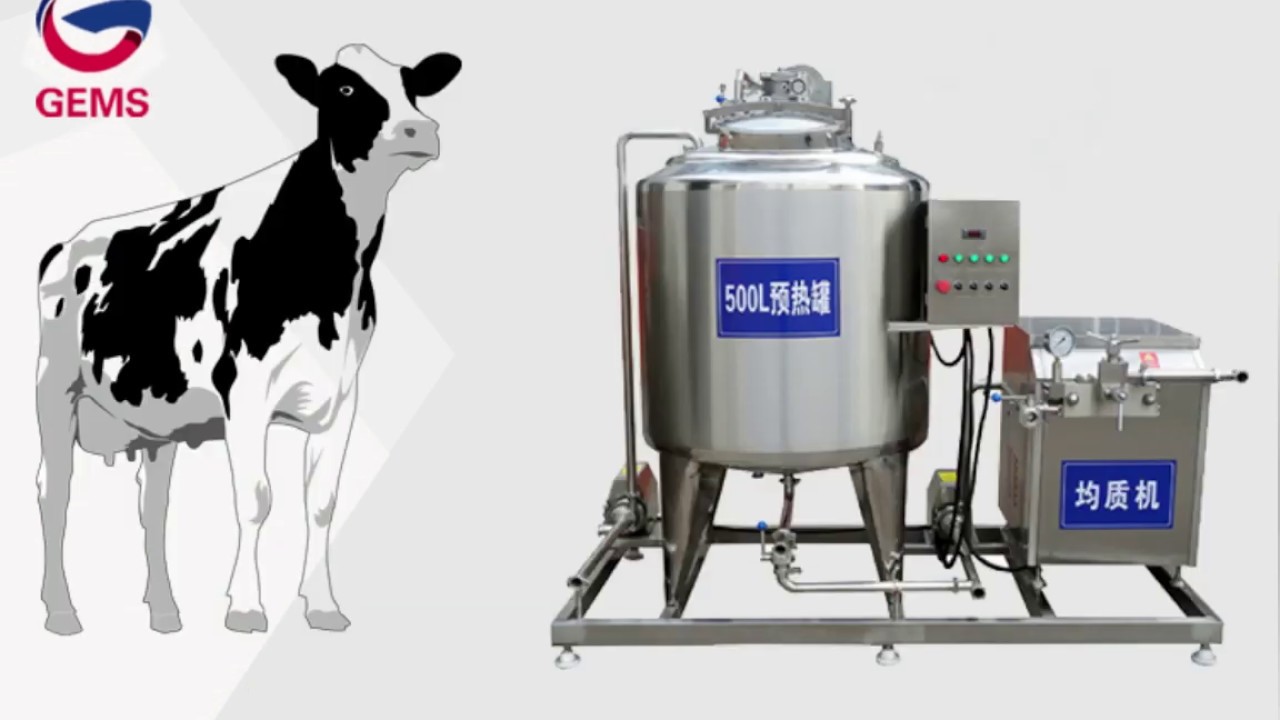 Dairy Processing Equipments, Small Scale Yogurt Production Line - YouTube